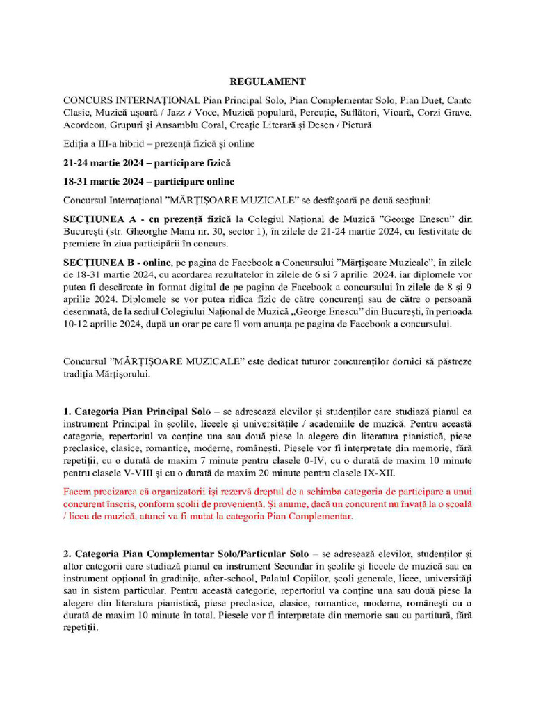 3 Bucuresti Martisoare | PDF