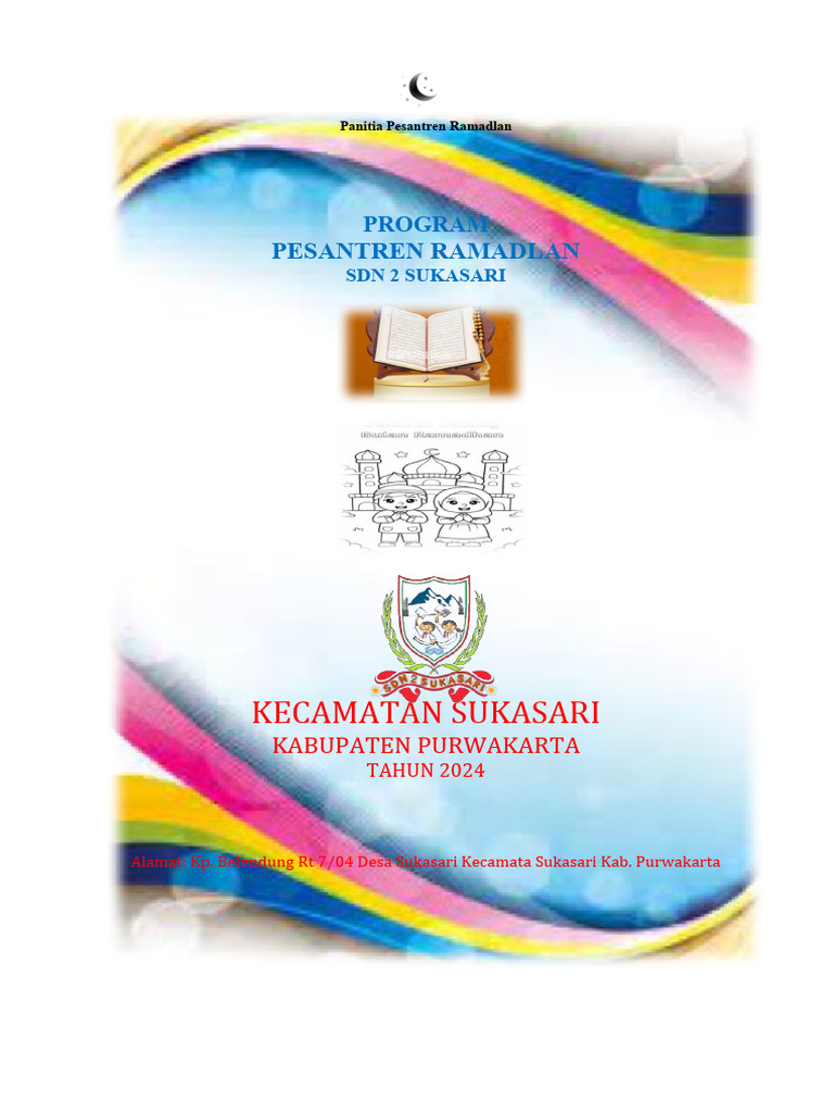 Program Sanlat SDN 2 Sukasari 2024 | PDF