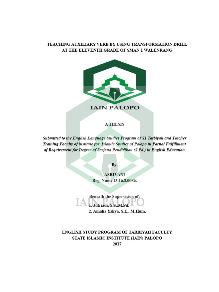 Asriyani | PDF | Grammar | Word