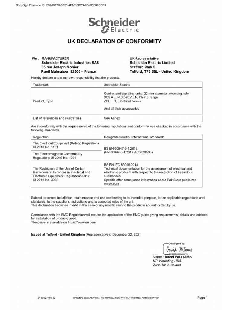 Schneider Indication | PDF