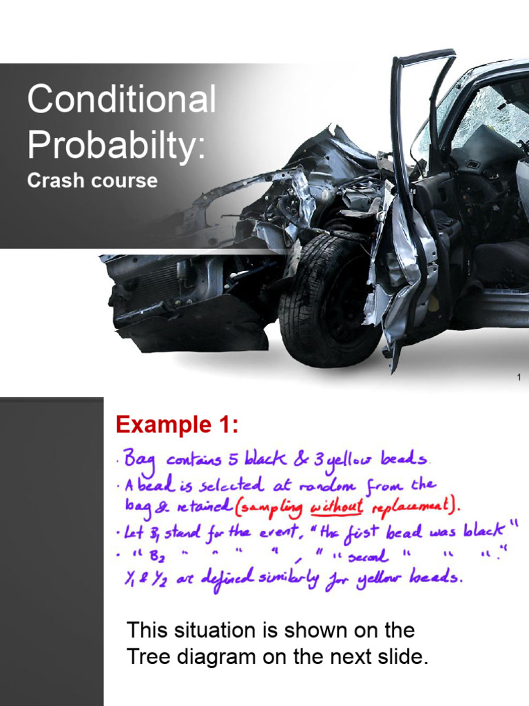 Crash Course - Conditional Probability | PDF | Applied Mathematics