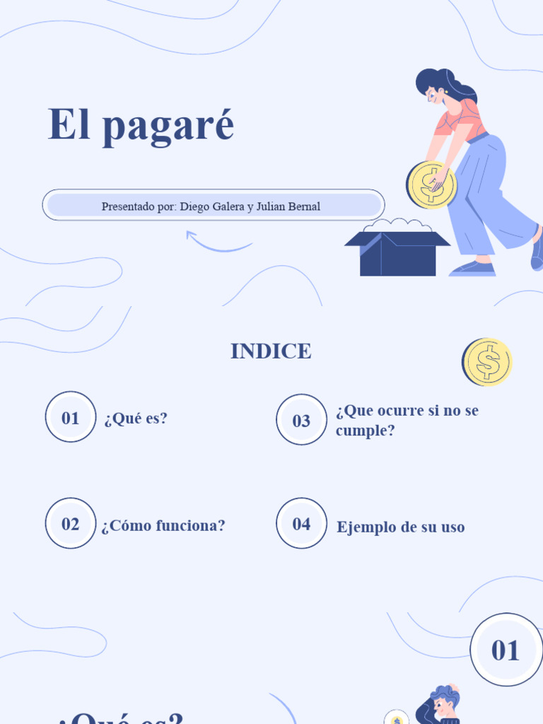 El pagaré | PDF