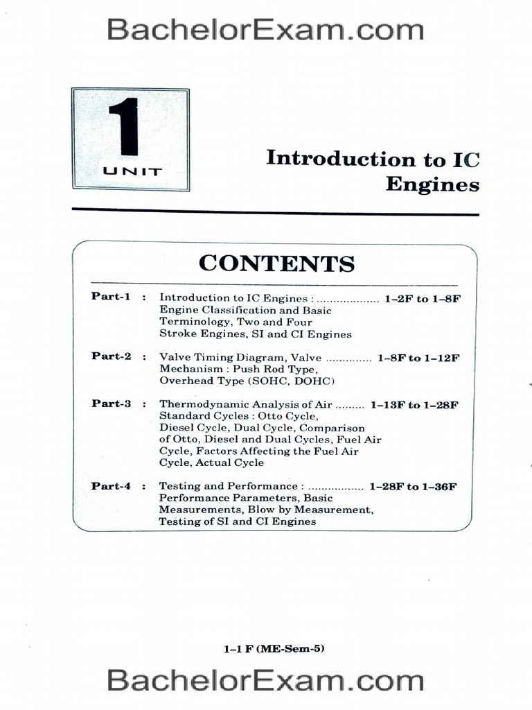 Ic Engine Fuel Lubrication Full Pdf Pdf