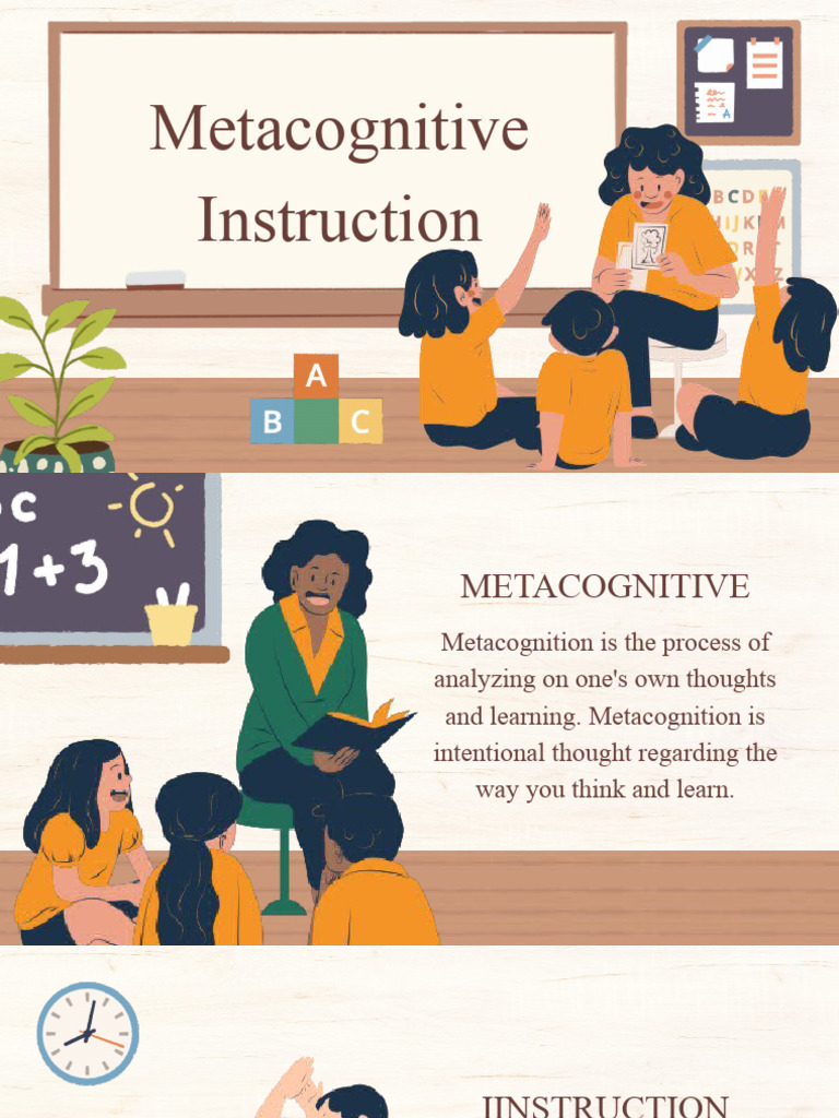 Week 5 Metacognitive Instruction | PDF | Career & Growth