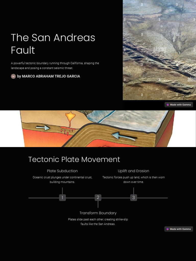 The San Andreas Fault | PDF | Earthquakes | Fault (Geology)