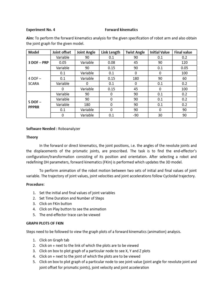 Exp 4 and 5 Student Copy Final Version | PDF | Kinematics | Applied ...