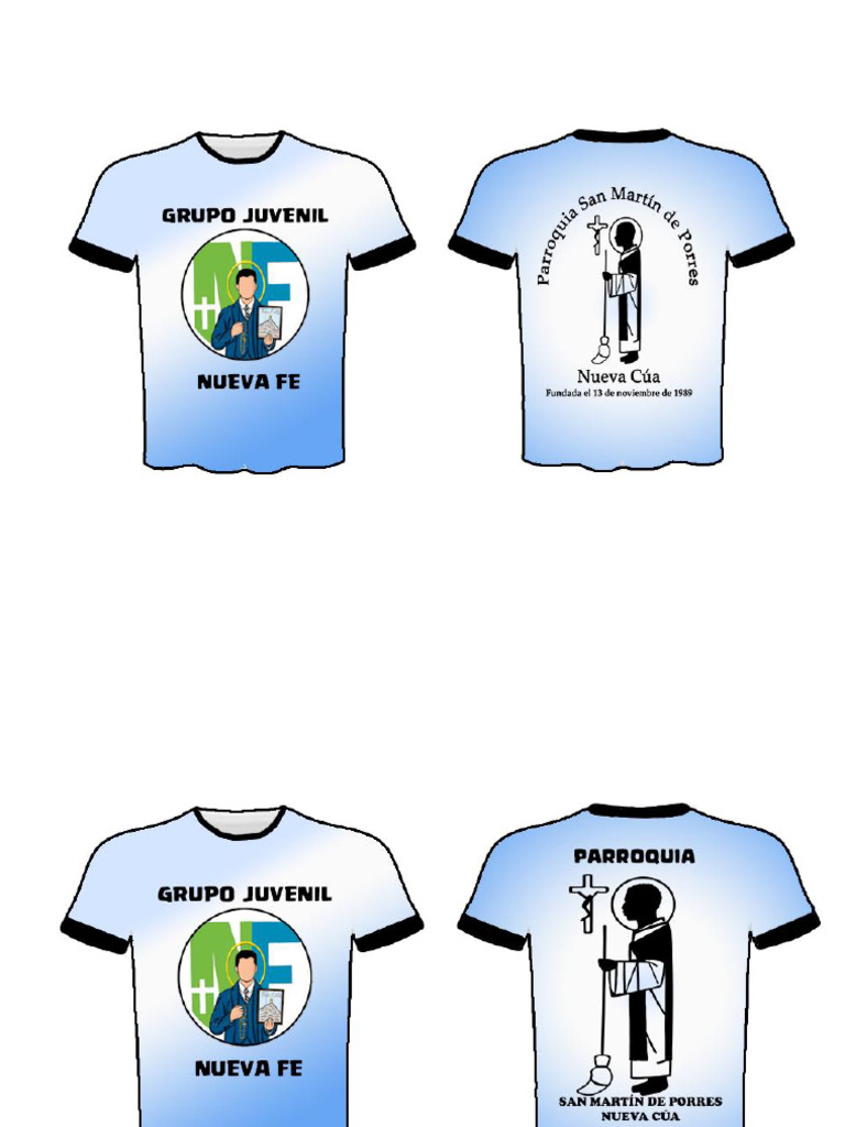 Modelos de Camisas GJNF | PDF