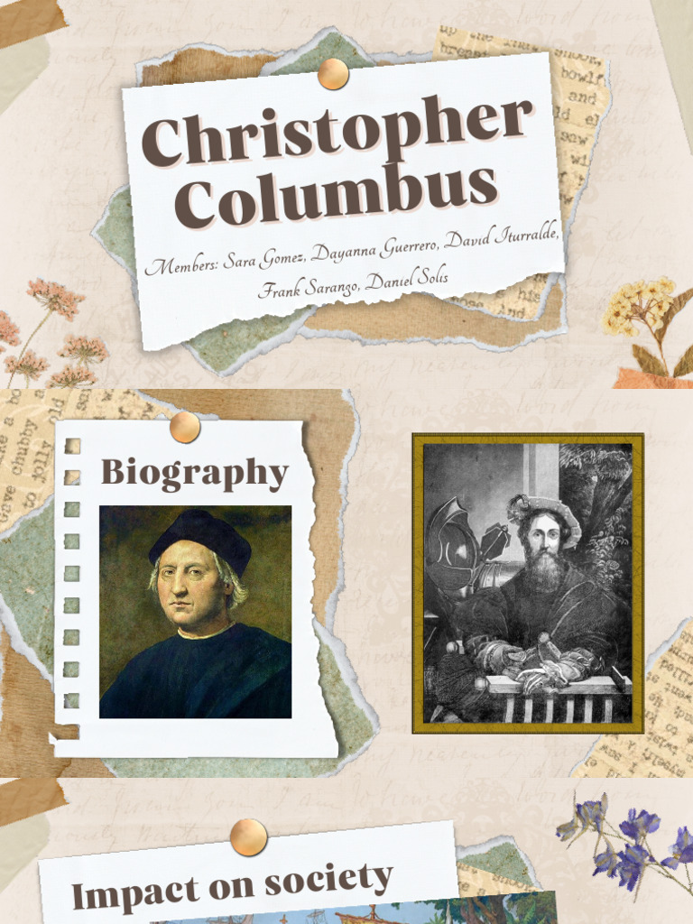 Christopher Columbus: Biography & Impact | PDF