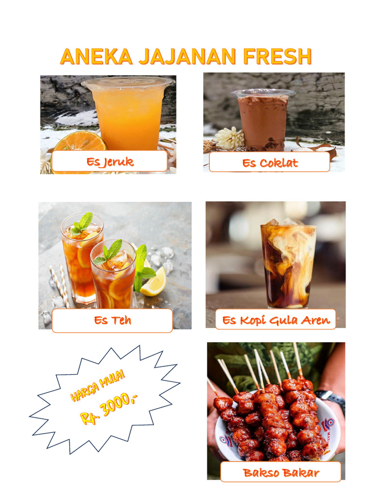 Aneka Jajanan Fresh | PDF