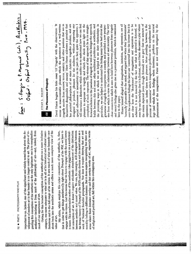 Susan L. Feagin - The Pleasures of Tragedy-Oxford University Press ...