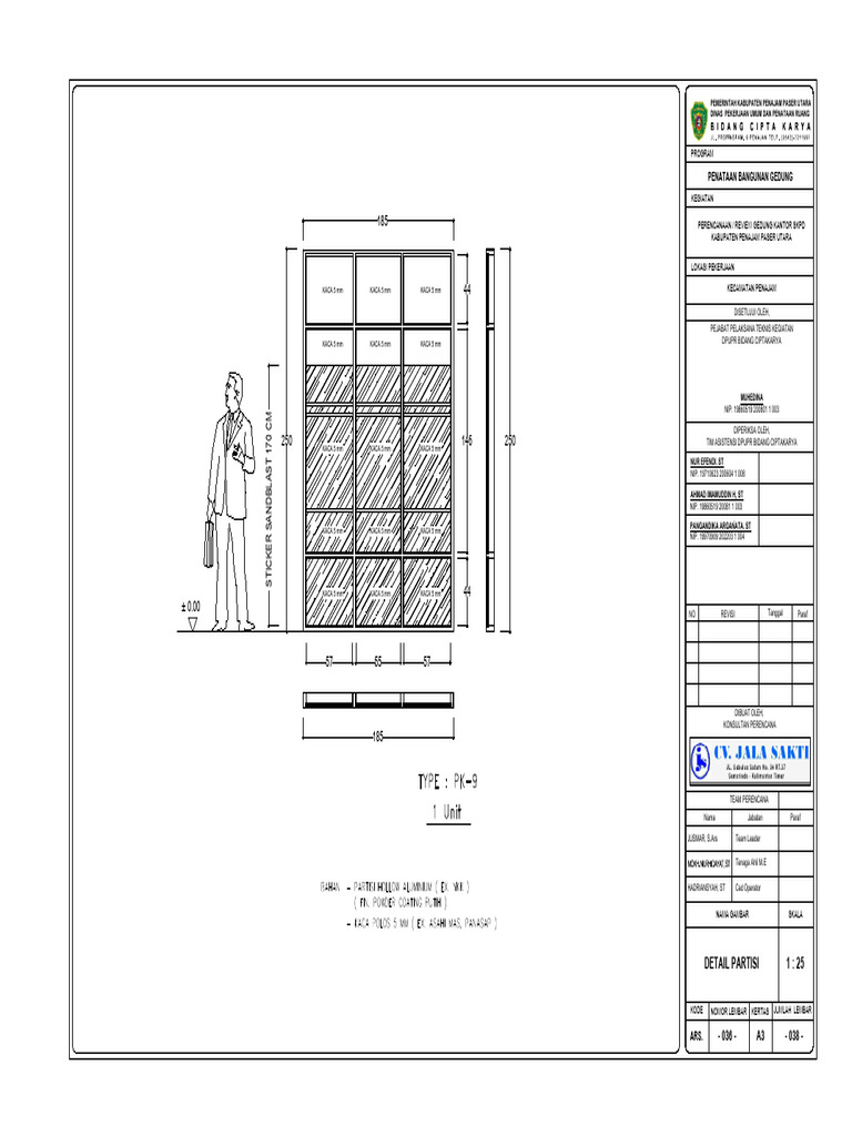 Perencanaan Gedung SKPD Penajam | PDF