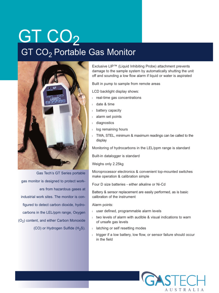 GT Co2 | PDF | Carbon Dioxide | Computer Monitor