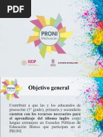 Ficha Técnica Del PRONI, DGGEyET 2025. | PDF | Enseñando | Educación primaria