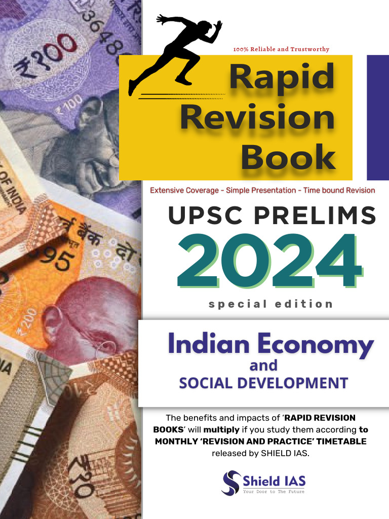 Rapid Revision Book 2024 Indian Economy and Social Development Prelims ...