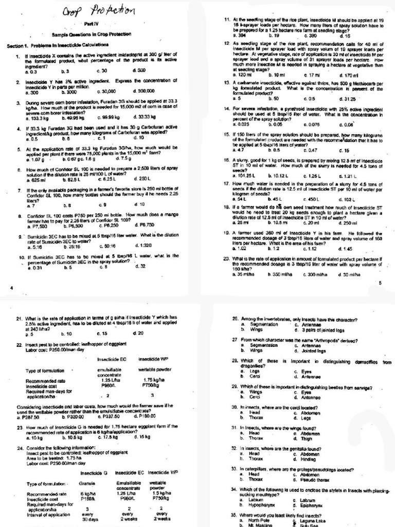 Crop Protection | PDF