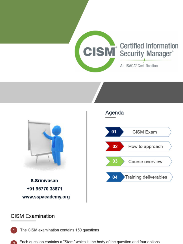 CISM Domain 1 Update 3 New Format | PDF | Information Security | Governance