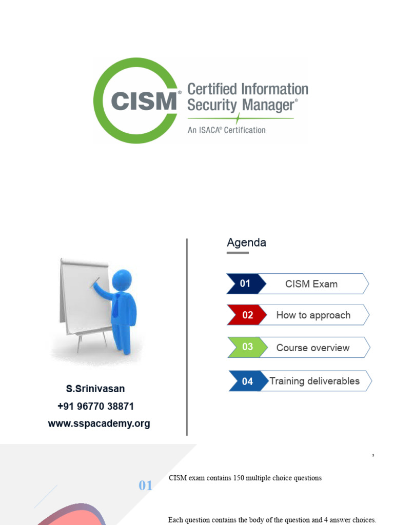 CISM Domain 1 V 5 | PDF | Information Security | Governance