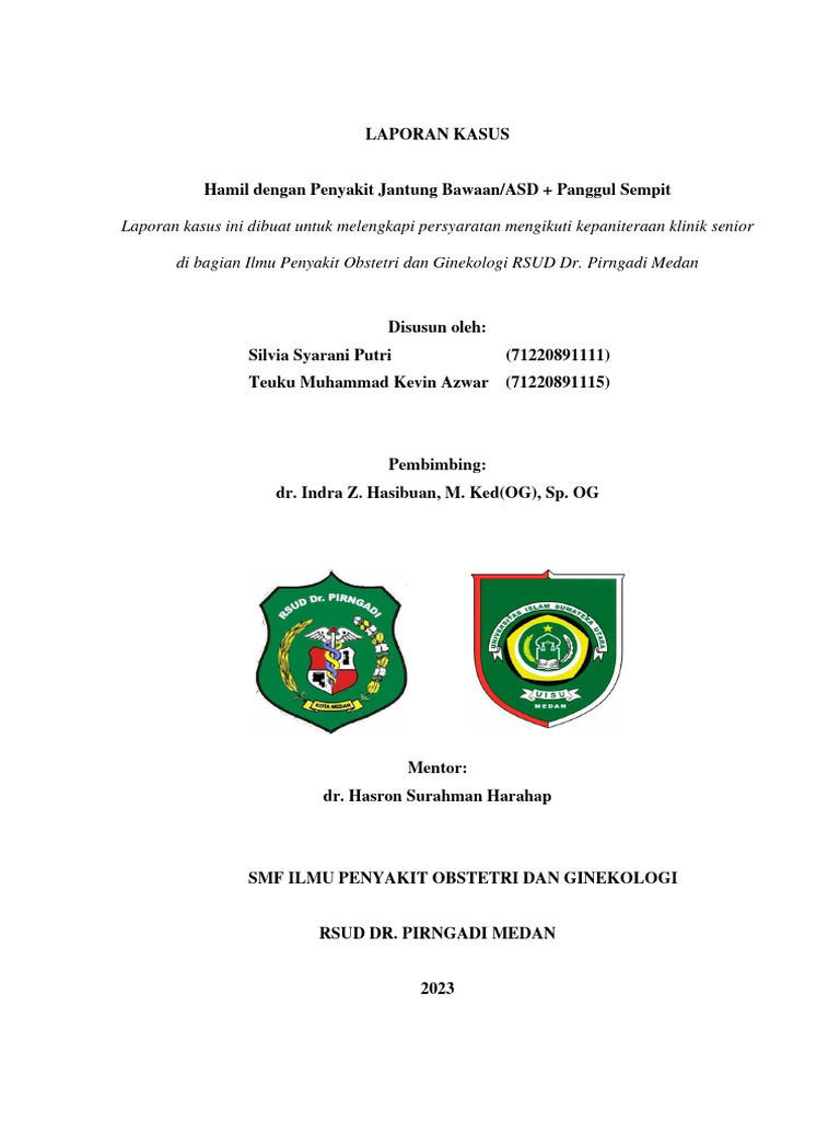 Hamil dengan ASD dan Panggul Sempit | PDF
