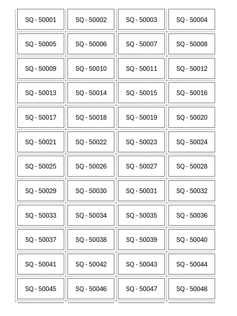 Temporary Tag Paper SQ Group - All in One v.3 | PDF