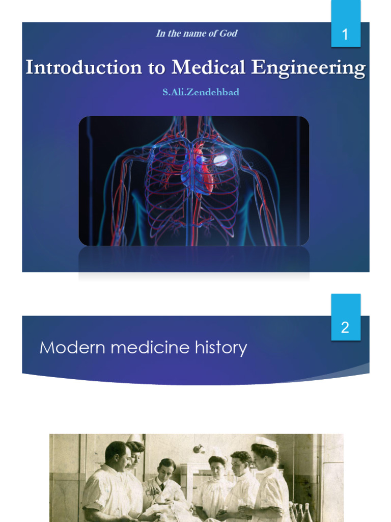 Introduction To Biomedical Engineering Section1 | PDF