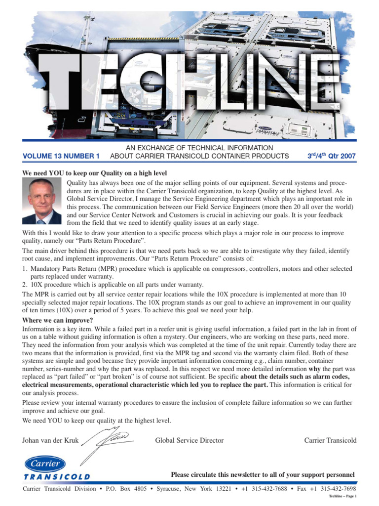 TL - 07 - 07-12 Microlink 3 Service Bullitin | PDF | Manufactured Goods ...