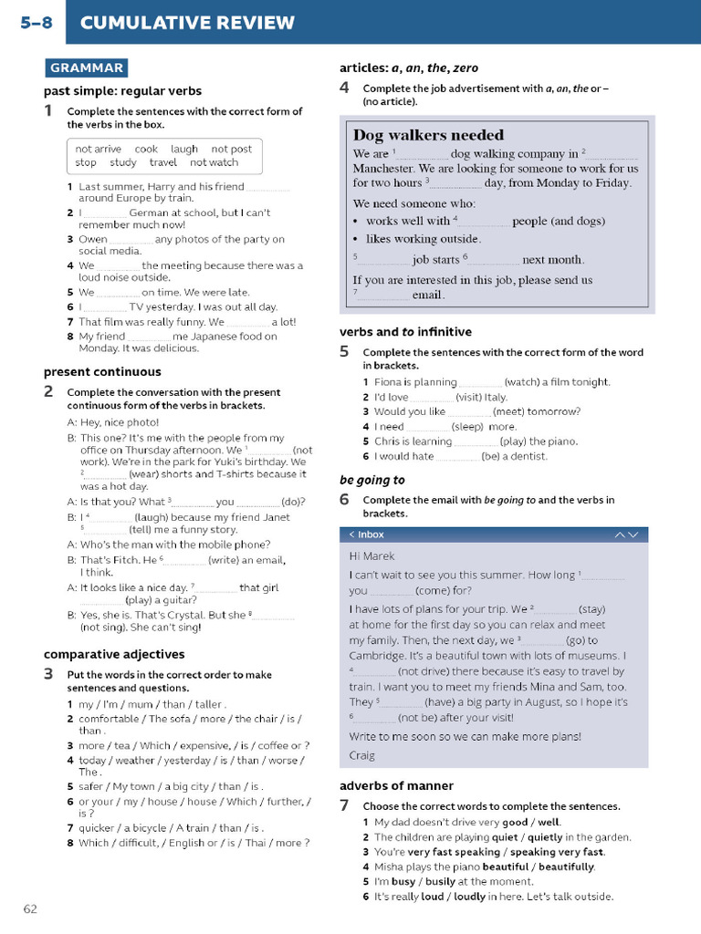 Speakout 3rd Edition A2 Workbook Review | PDF | Language Mechanics | Languages