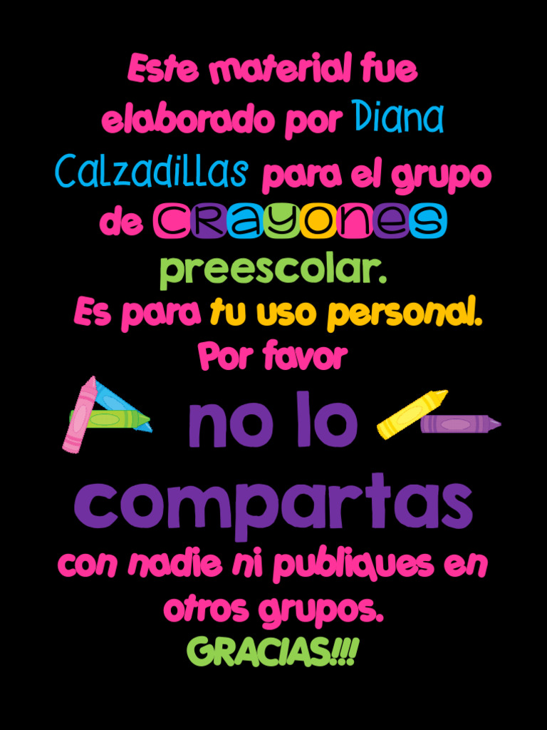 Crayones Sonidos FGBJ Byn-1 | PDF | Hogar y jardín | Bienestar