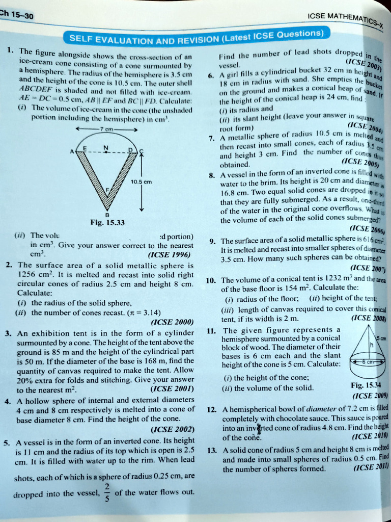 Assignment-2 Mensuration | PDF | Sphere | Geometric Objects
