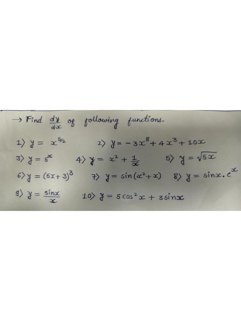 Differentiation physics | PDF