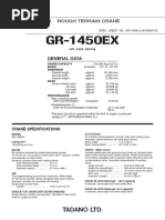 Tadano GR-700EX Crane Specifications | PDF | Transmission (Mechanics ...