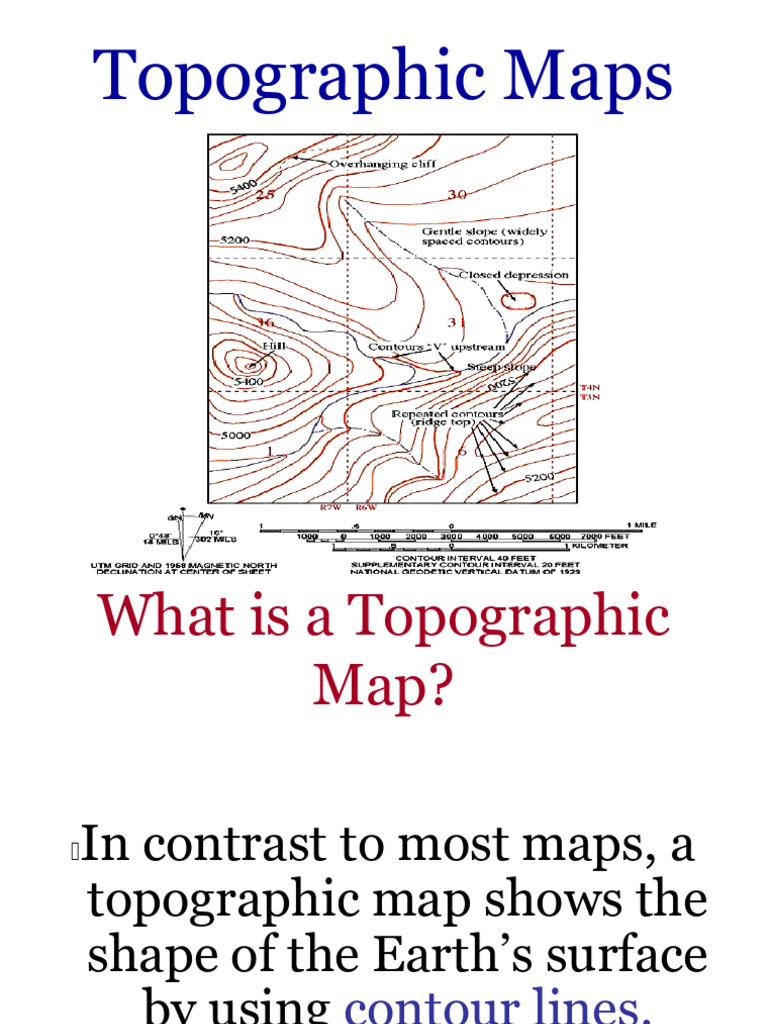 Topographic | PDF | Contour Line | Topography