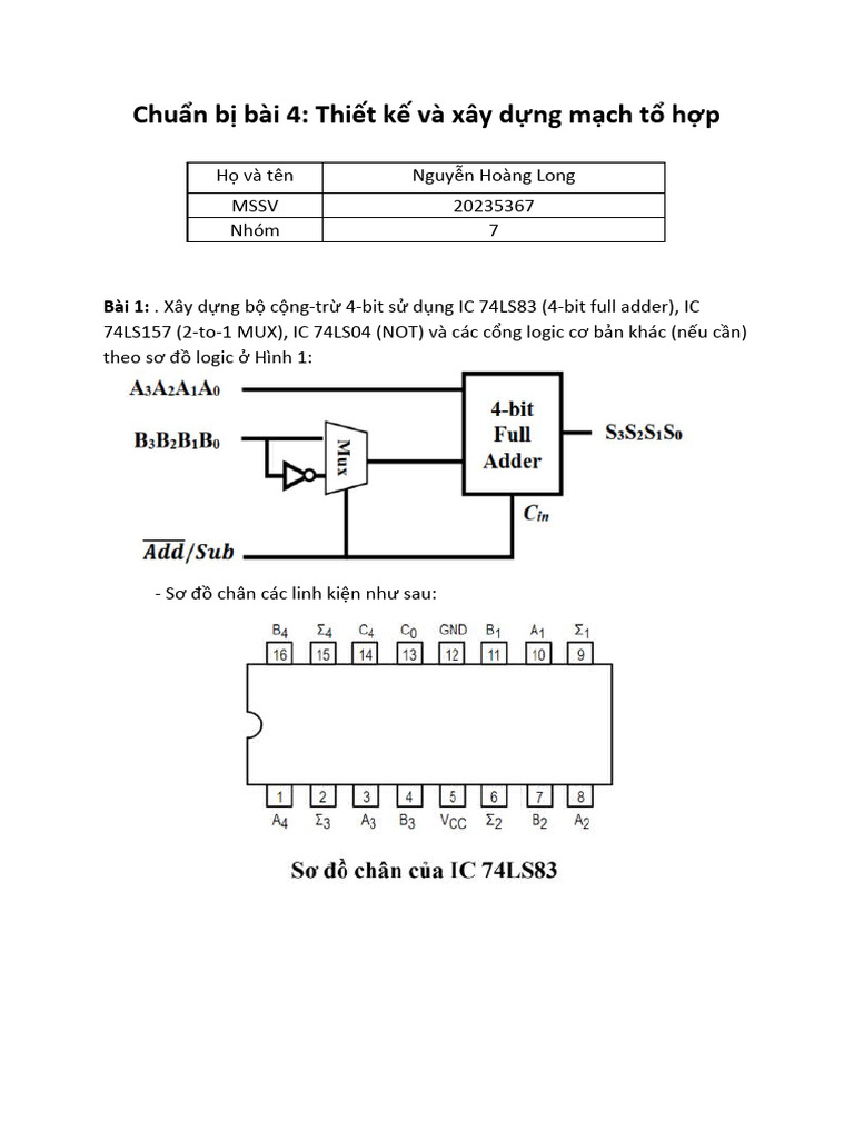 Chuẩn bị lab04 | PDF