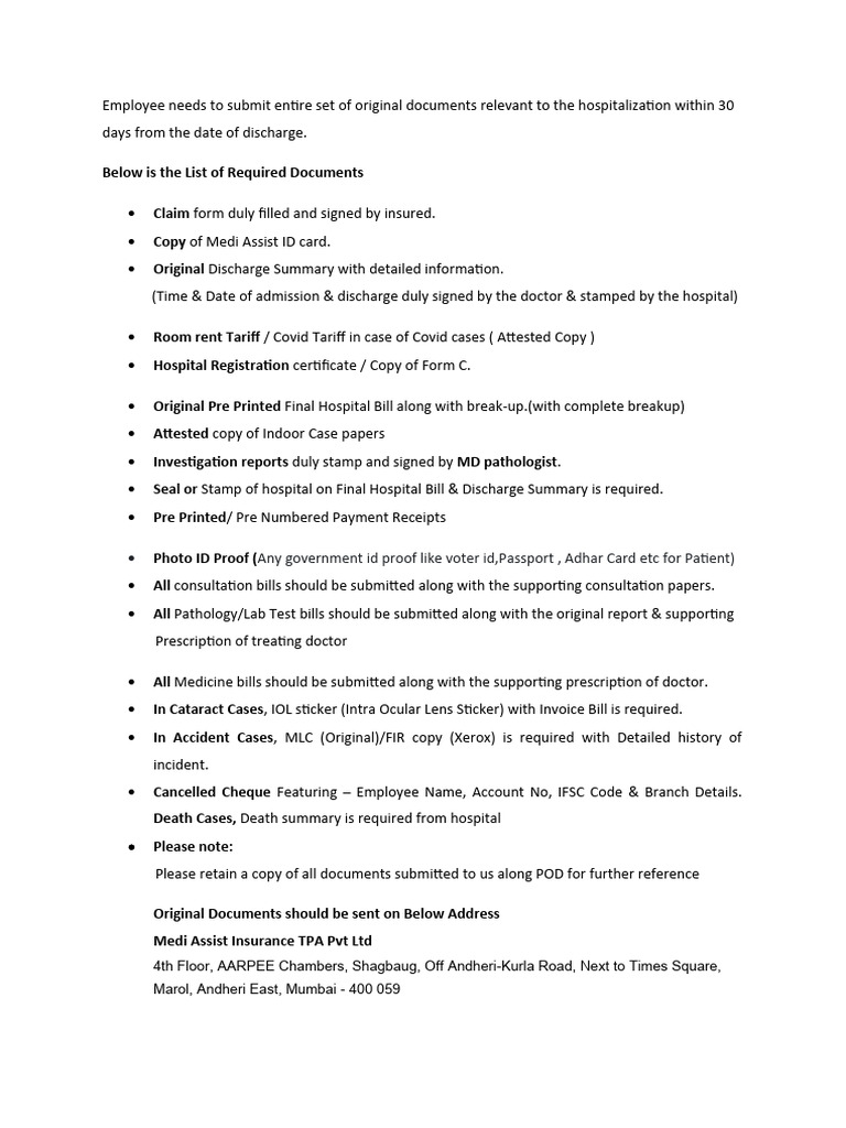 Reimbursement Process | PDF