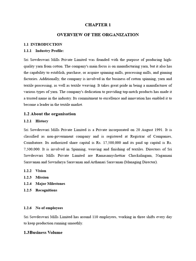 SBC Report | Download Free PDF | Textiles | Cotton