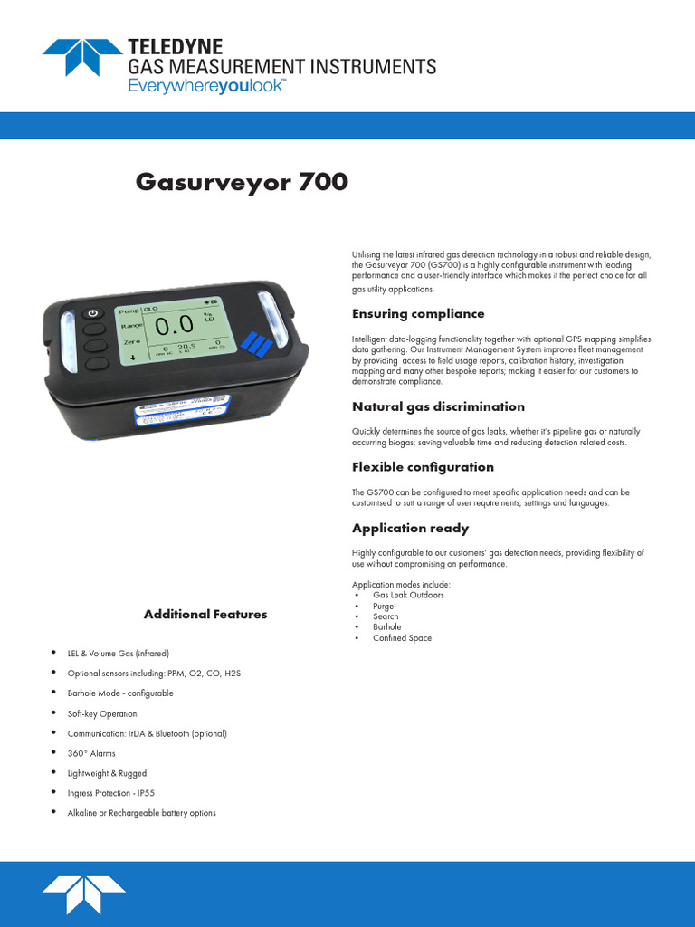 6 GS700 Commercial Brochure | PDF | Rechargeable Battery
