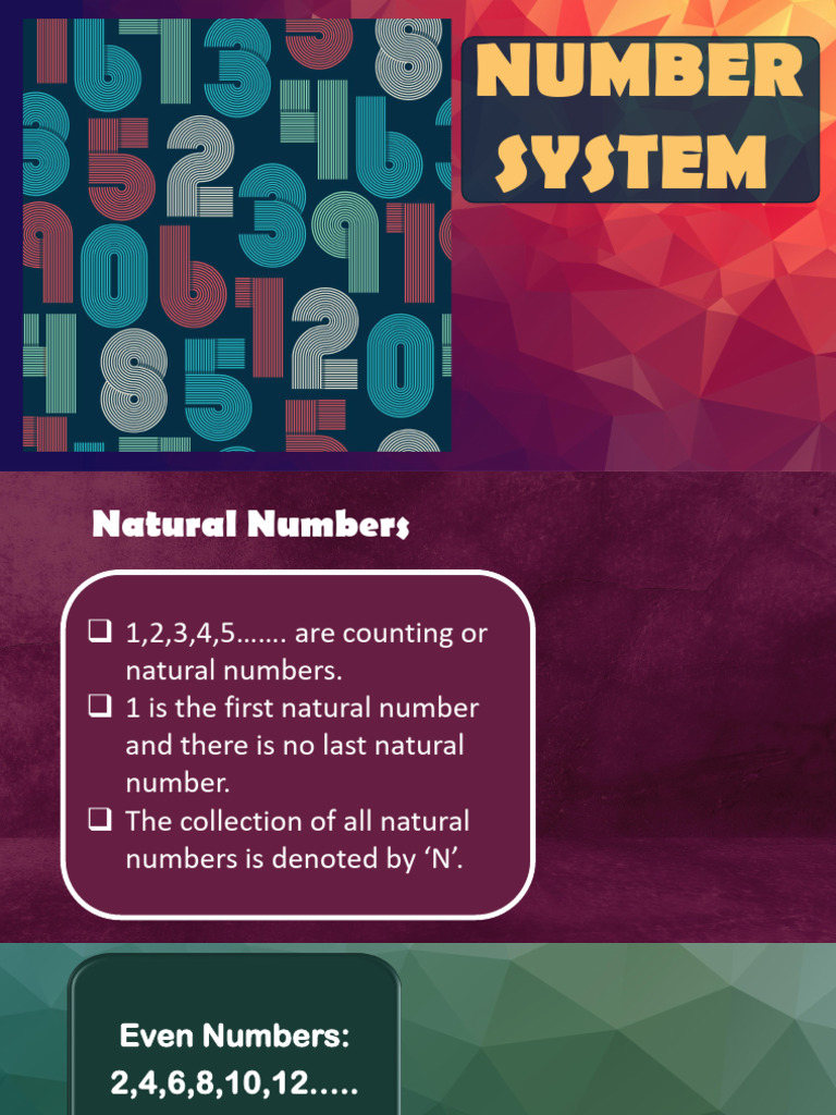 Numb. System | PDF | Numbers | Rational Number