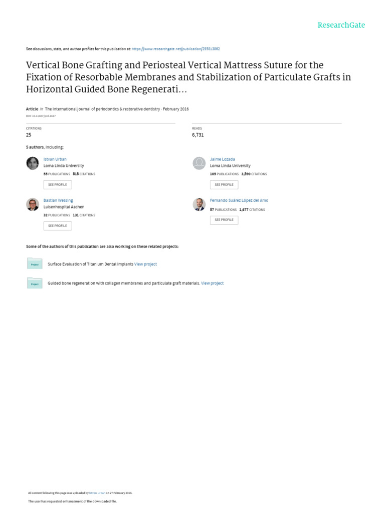 article-31 | PDF | Dental Implant | Mouth