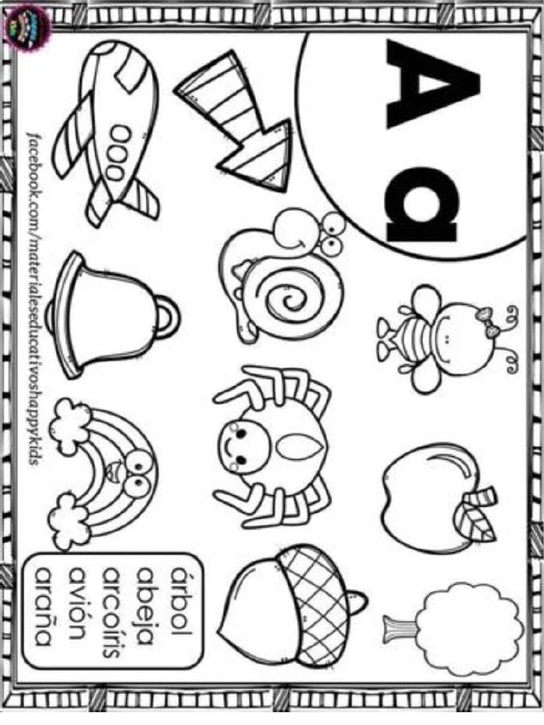 Vocal A Hojas de Trabajo | PDF