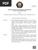 Kalender Akademik Unpad 2025/2026 | PDF