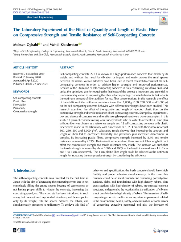 The Laboratory Experiment of the Effect of Quantity and Length of ...