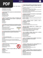 Simulado Completo DETRAN 2025 | PDF | Semáforo | Carro