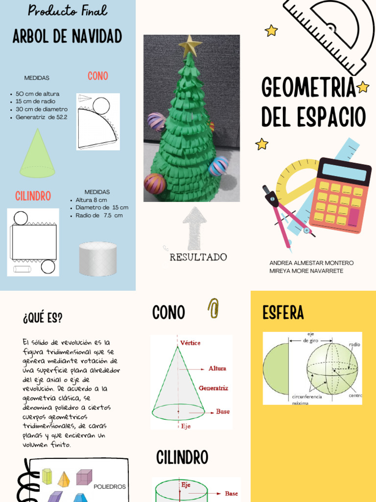 Triptico de Geometria Del Espacio | PDF