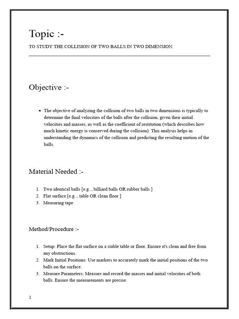 Daksh Physics Main | PDF | Collision | Momentum