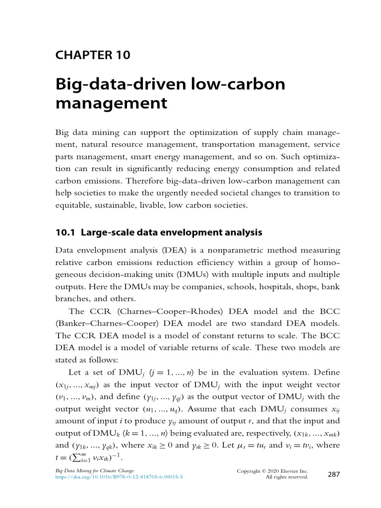 Big-Data-Driven Low-Carbon Management: 10.1 Large-Scale Data Envelopment Analysis | Download ...