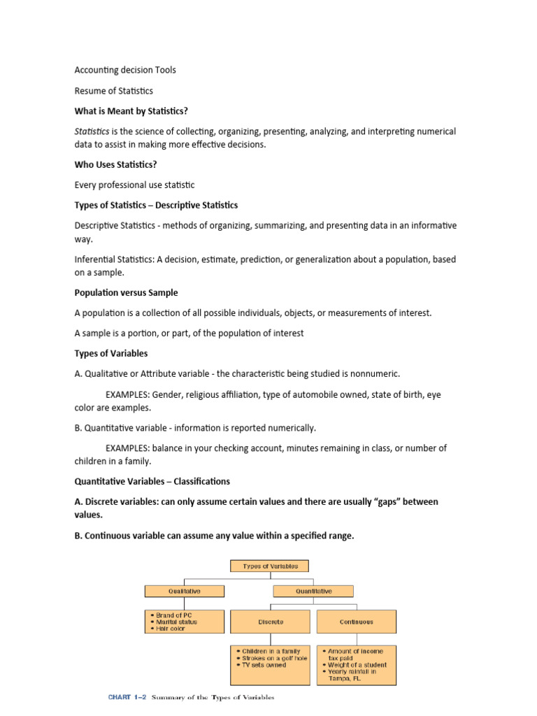 Accounting Decision Tools | Download Free PDF | Statistics | Level Of ...