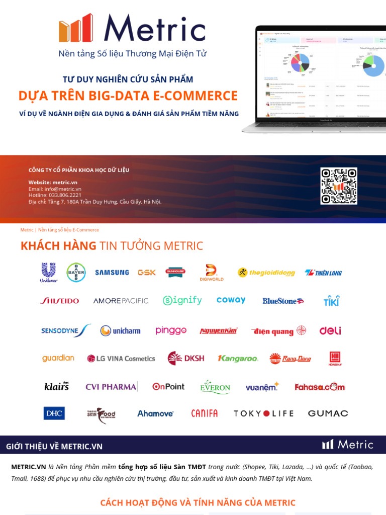 Tài Liệu Tư Duy Nghiên Cứu Sản Phẩm Dựa Trên Big-data E-commerce | PDF