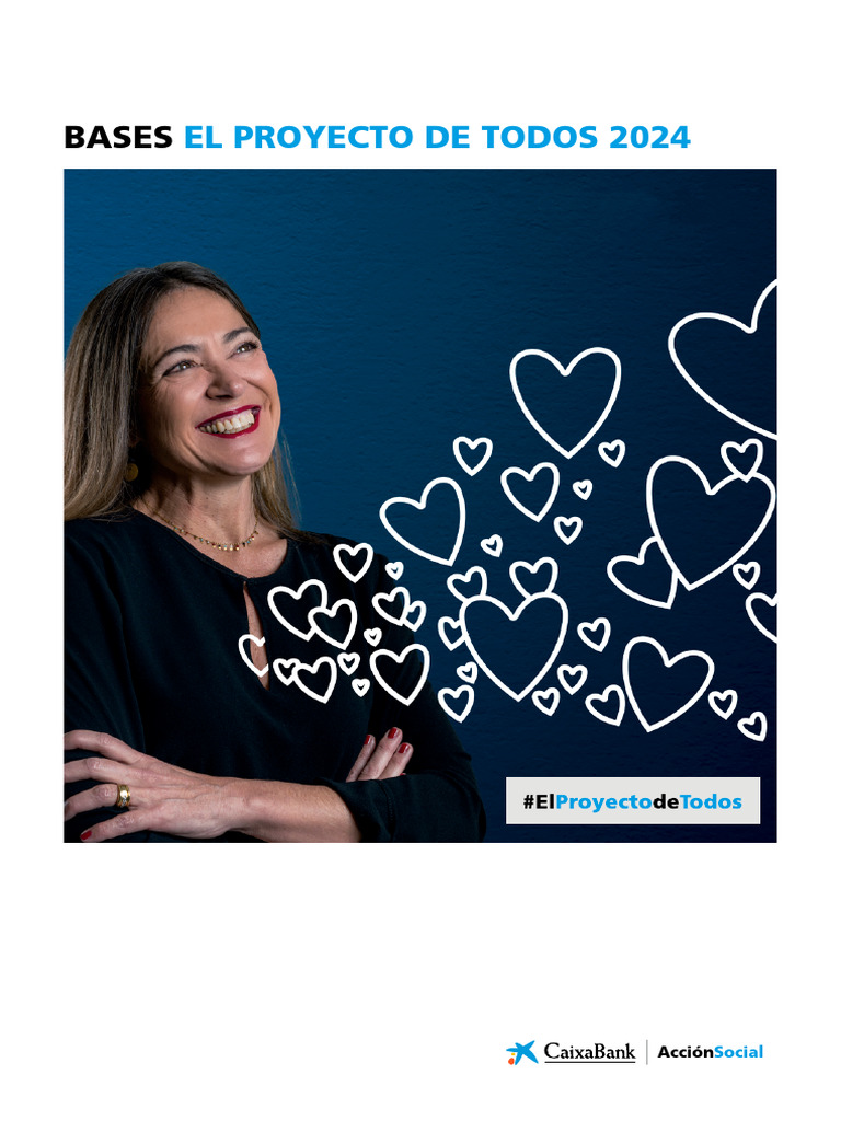 Bases El Proyecto de Todos 2024 | PDF | Trabajar como voluntario