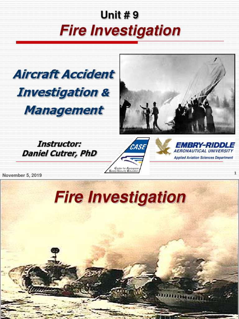 Aircraft Fire Investigation Techniques | PDF | Fires | Composite Material