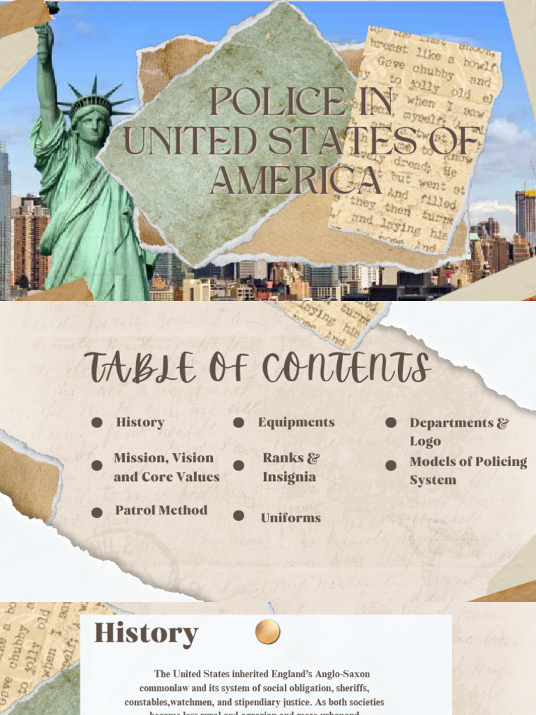 2C U.S.a Policarpio & Acob | PDF | Police | Sheriffs In The United States