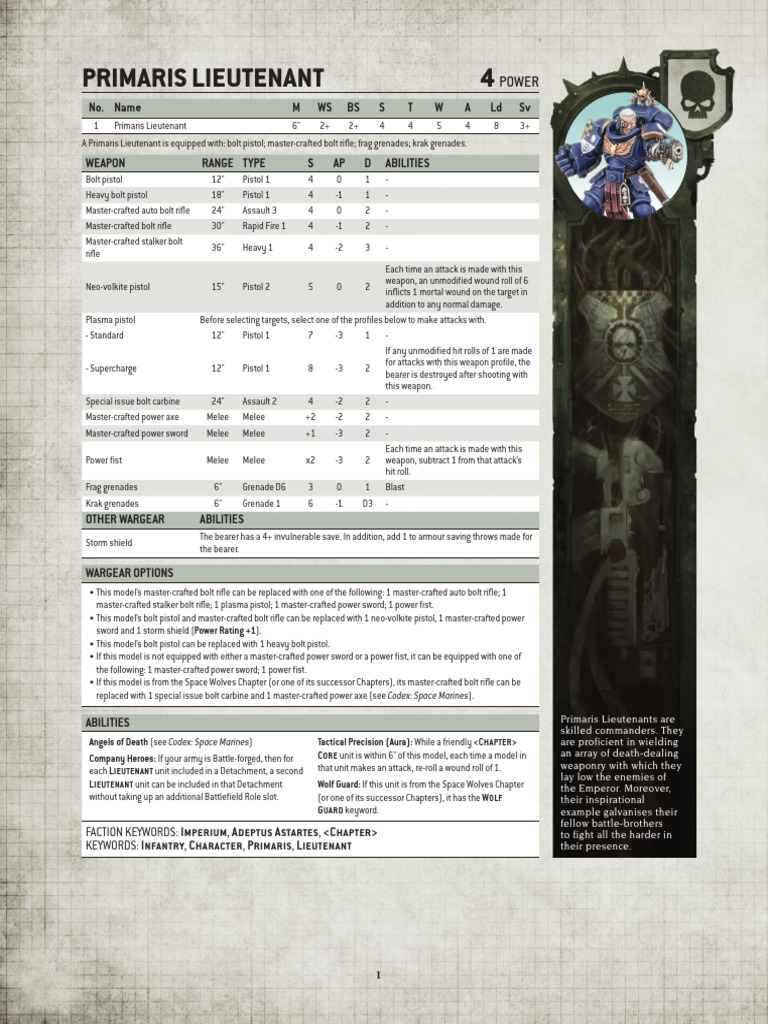 40k Agastus | PDF | Military Technology | Military Science